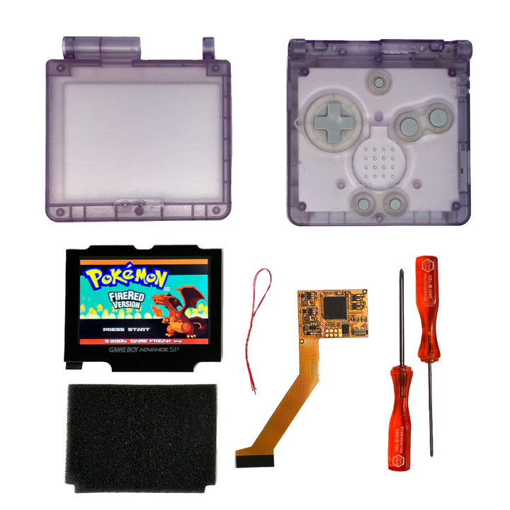 Game Boy Advance SP IPS Full Mod Kit