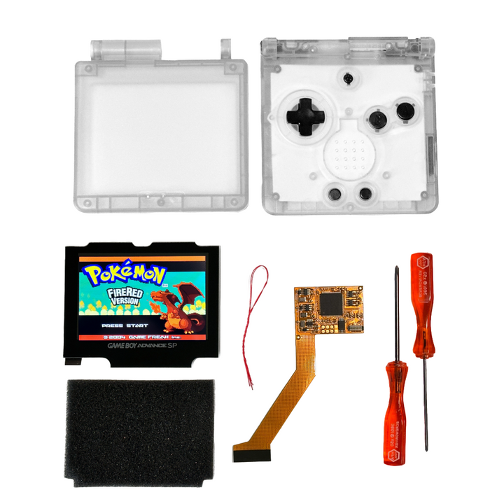 Game Boy Advance SP IPS Full Mod Kit