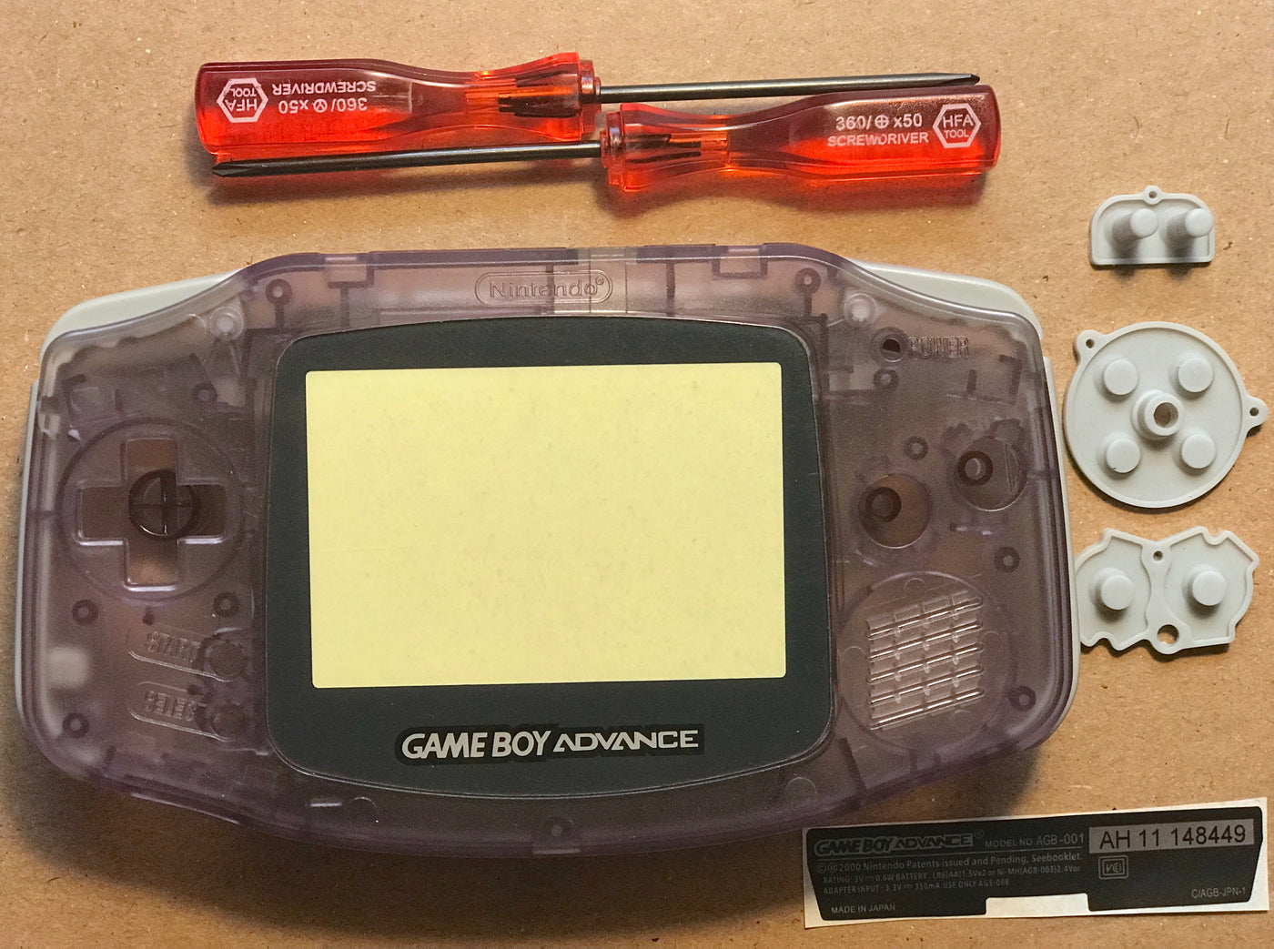 Game Boy Advance Shell